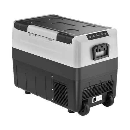 Frigider auto, 42L, 220V, 45W, 45dB, ABS, portabil, gri - eMAG.ro