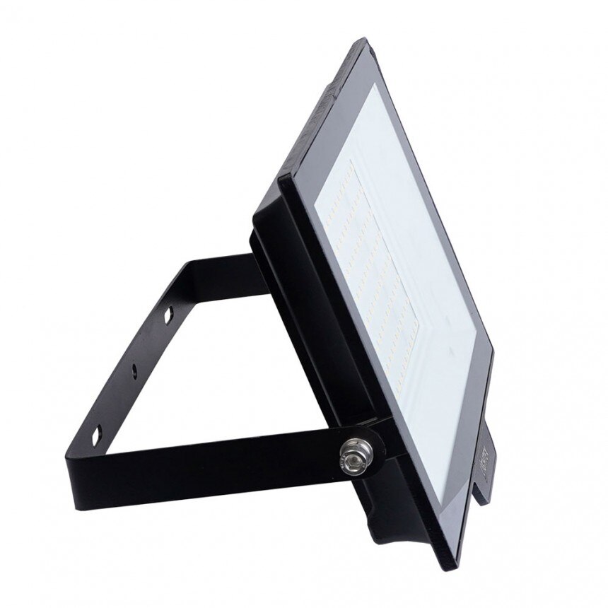 LED прожектор Lightex HERO, 100W, 6500K, 9000lm, 220V, IP65, Черен ...