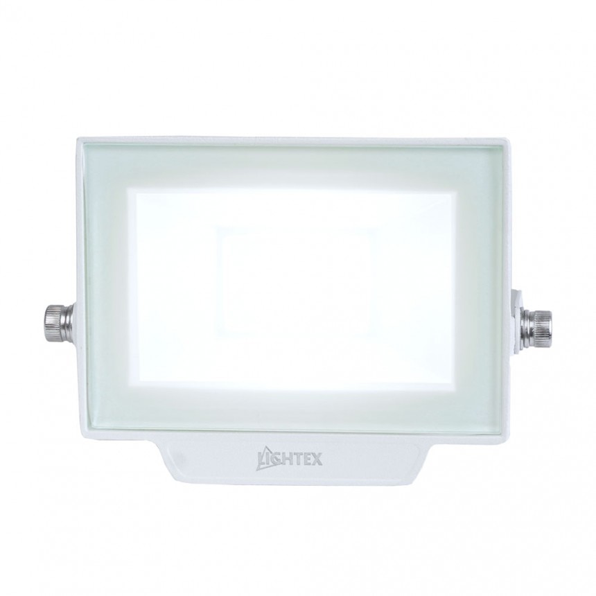 Proiector LED, Lightex, 10W, 6500K, 900lm, 220V, IP65, Alb - eMAG.ro