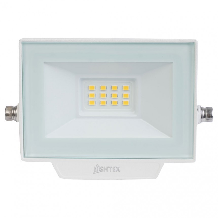 Proiector LED, Lightex, 10W, 6500K, 900lm, 220V, IP65, Alb - eMAG.ro