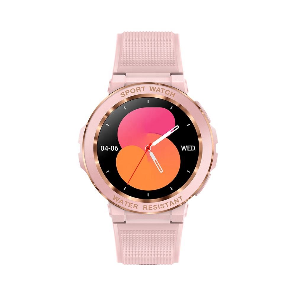 Ceas Smartwatch NUBI MK60, Puls, Calorii, Bluetooth, IPS afisa, Camera, Roz - eMAG.ro