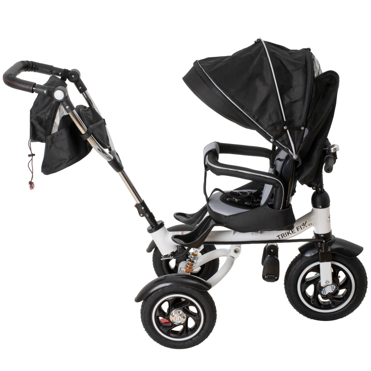 Детска триколка Premium TRIKE FIX V3, Черна - eMAG.bg