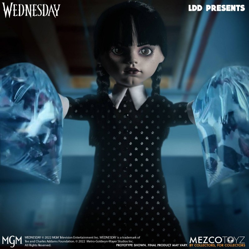 Figurina Papusa Wednesday Living Dead Dolls, 25 cm - eMAG.ro