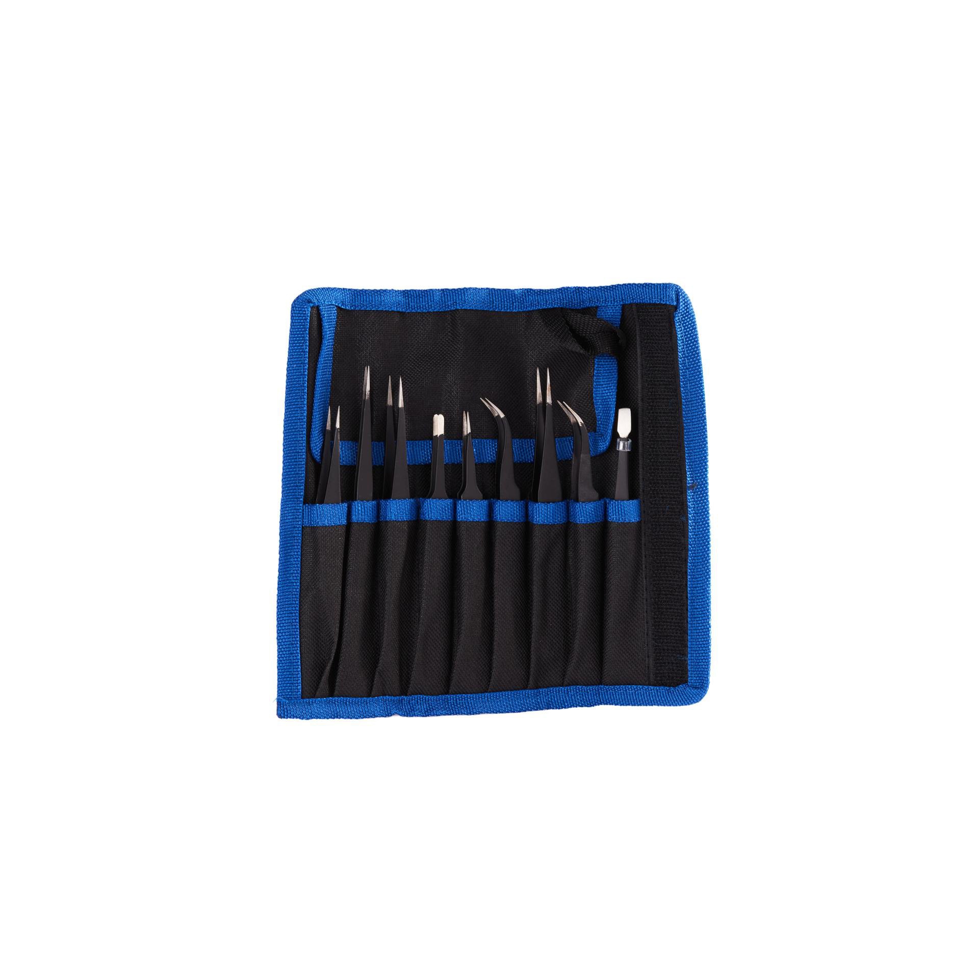 Set pensete metalice de precizie, 9 elemente, Geko G02709 - eMAG.ro