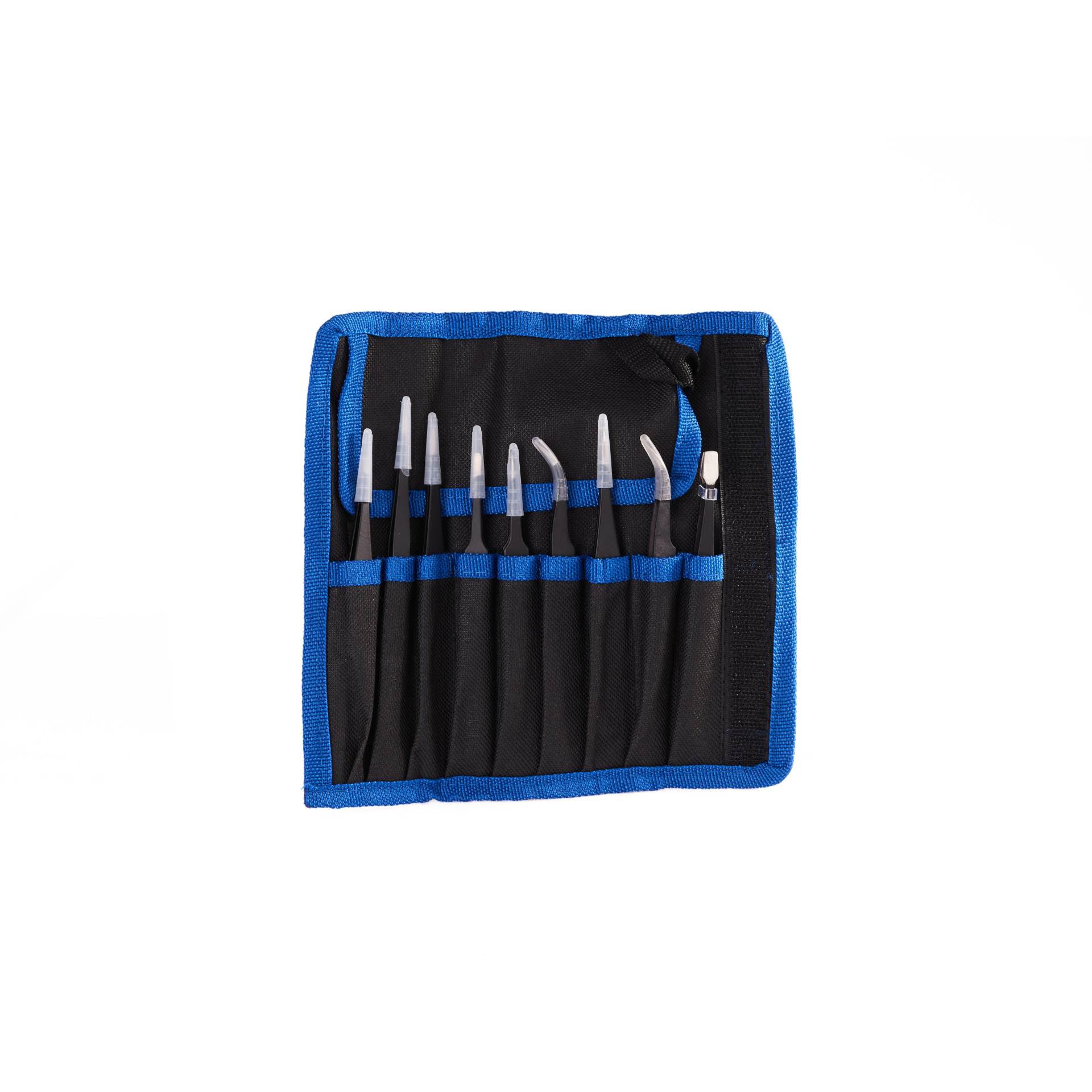 Set pensete metalice de precizie, 9 elemente, Geko G02709 - eMAG.ro