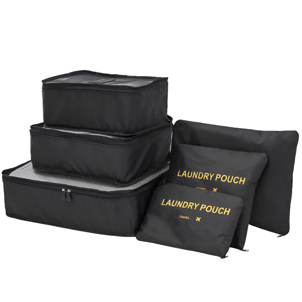 Set 6 Organizatoare Velixo®, Bagaj de Voiaj, Diferite Marimi, pentru ...