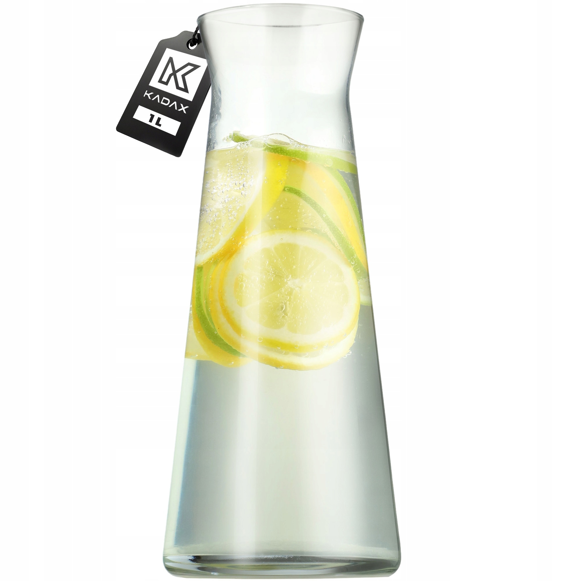 Carafa pentru apa, KADAX, Sticla, 1L, Transparent - eMAG.ro