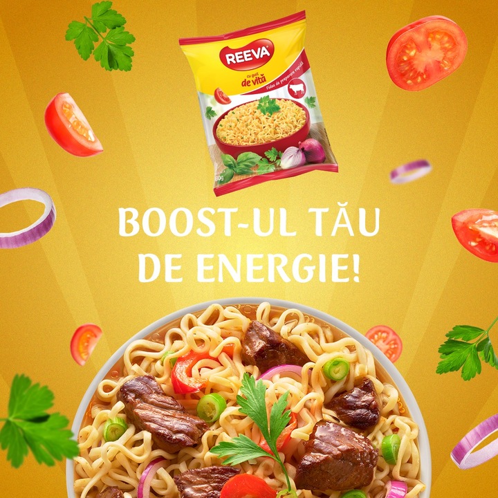 supa instant cu gust de vita, 60g,Reeva - eMAG.ro