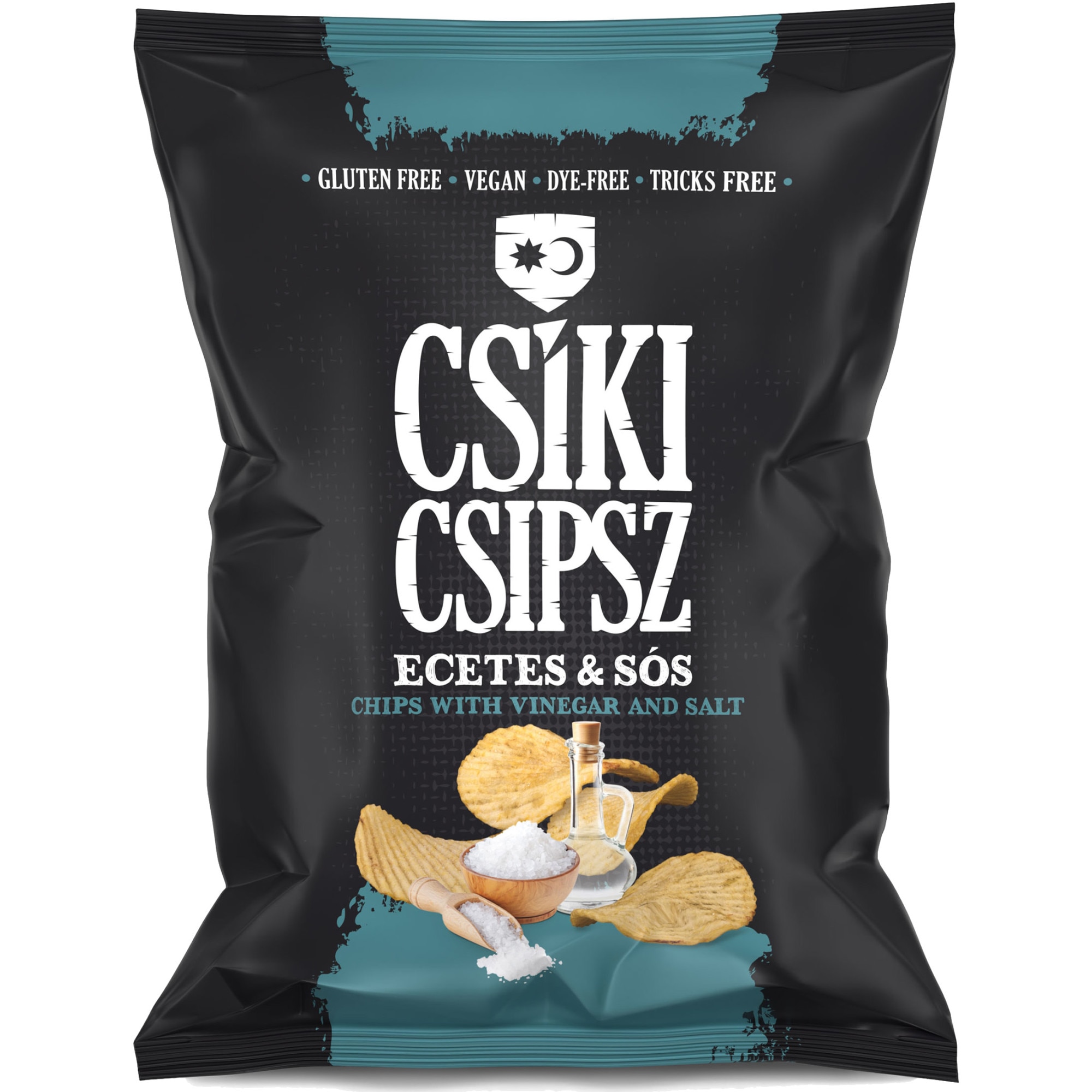 Chipsuri cu sare si otet 60g,Csíki Csipsz - eMAG.ro