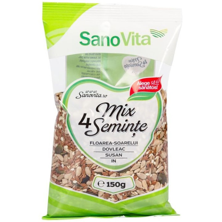 Mix 4 seminte 150g,sanovita - eMAG.ro