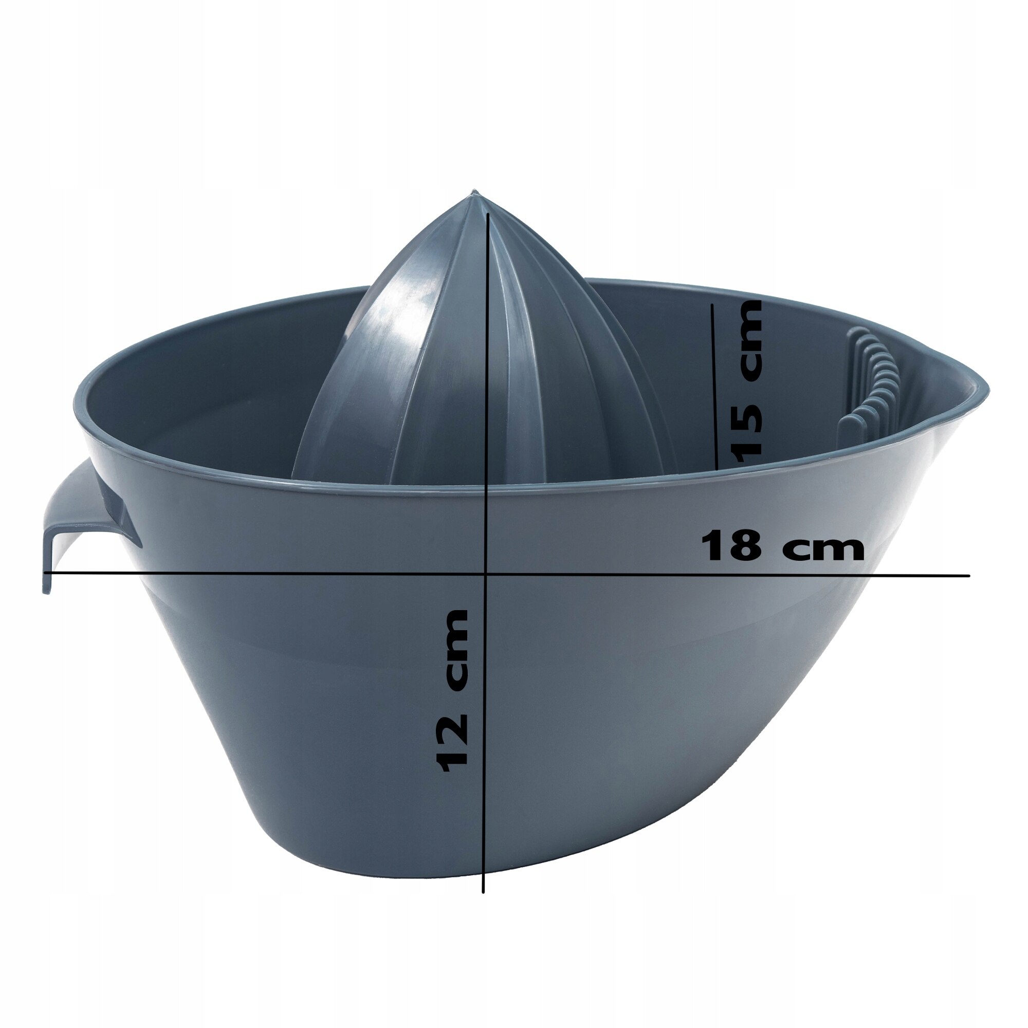 Storcator manual de citrice, KADAX, Plastic, 18 x 15 x 12, Gri - eMAG.ro