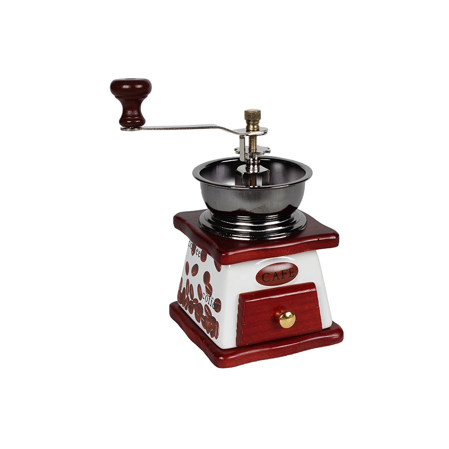 Rasnita manuala de cafea, Keskor, Ceramica, 10x10x16cm, Negru - eMAG.ro