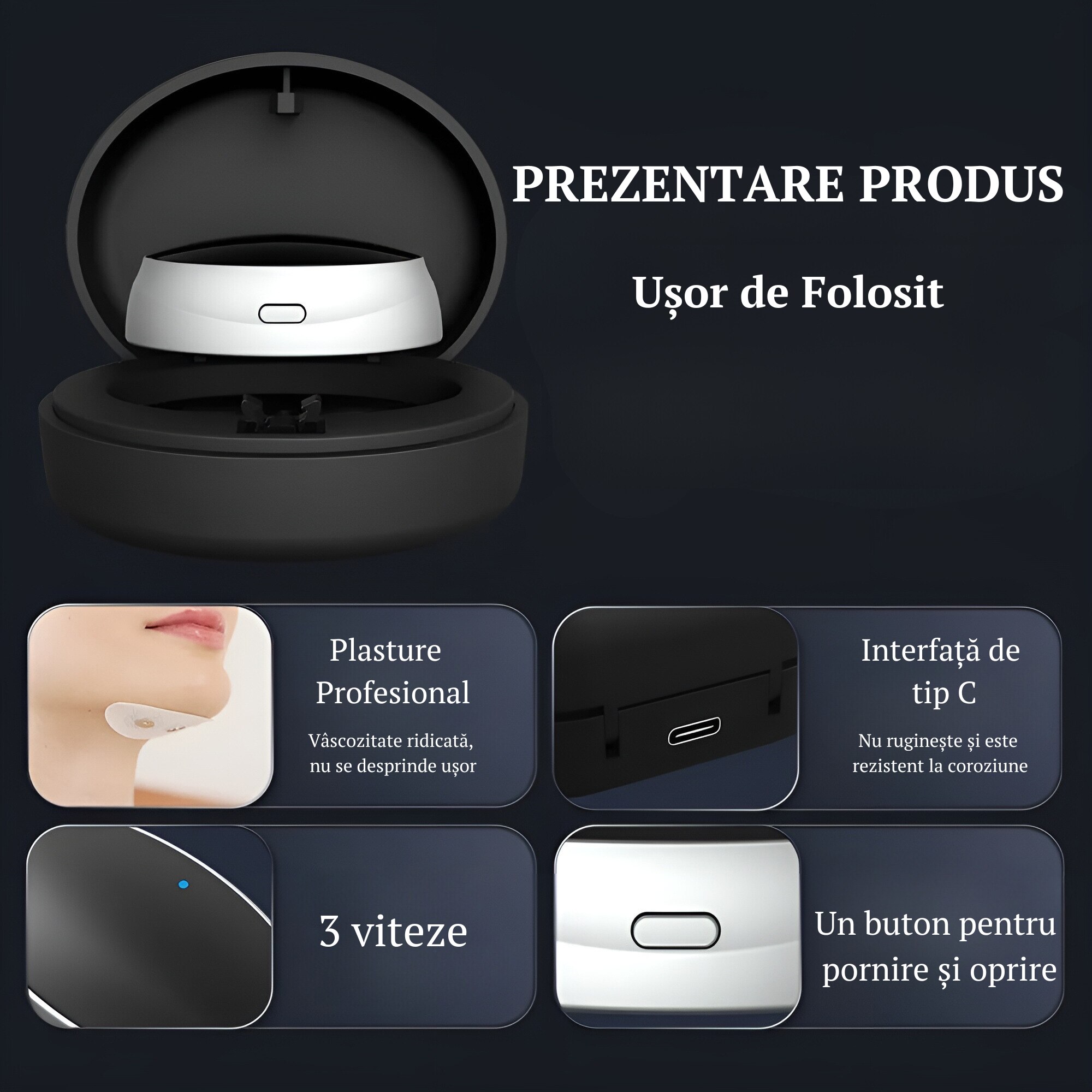 Dispozitiv SMART antisforait ZEQAS, portabil, confortabil, utilizeaza ...