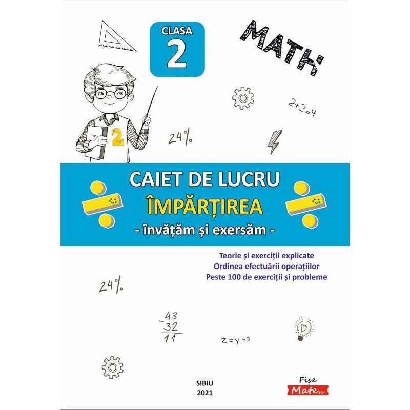 Set 6 caiete de lucru la matematica, clasa 2 - Editura A.T.U - eMAG.ro
