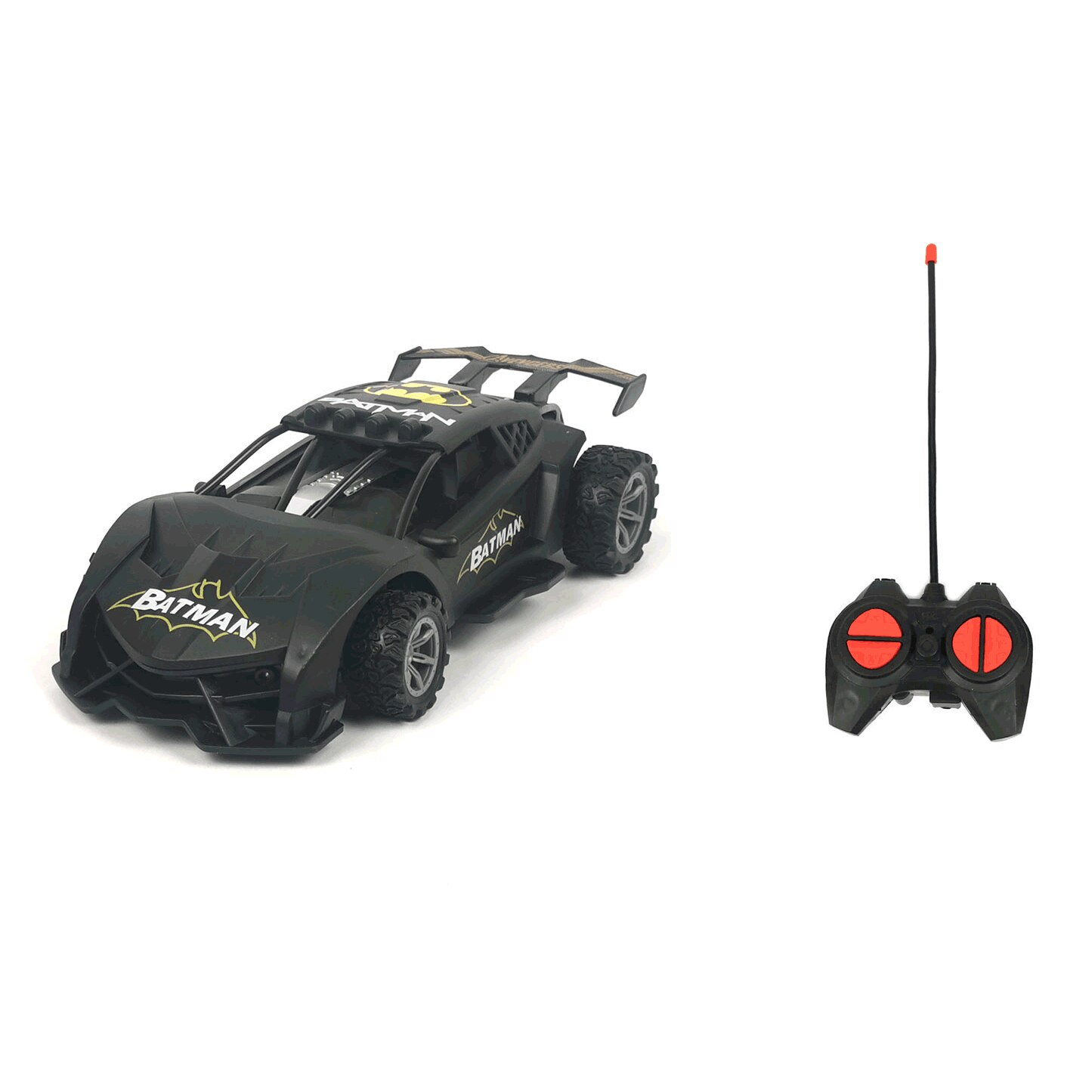 Masina pentru copii Batman, Cu telecomanda, Lumini, Negru - eMAG.ro