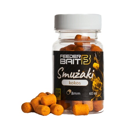 Pelete carlig, Feeder Bait, Aroma Cocos, 8 mm, 60 ml, Galben - eMAG.ro