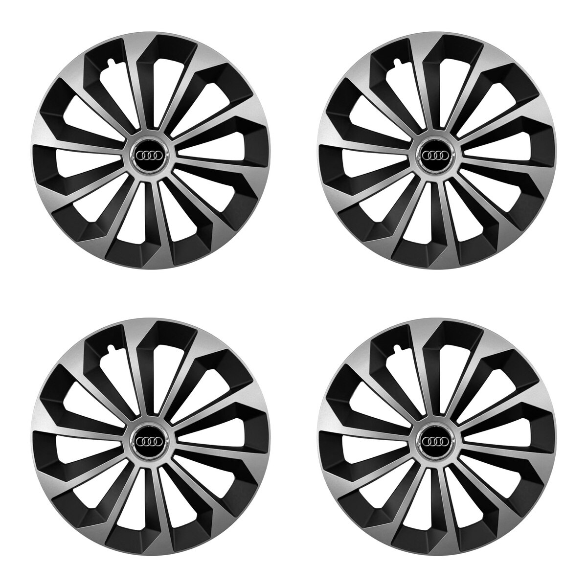 Set 4 Capace Roti AutoSSF ® R15, Potrivite Jantelor de 15 inch, pentru ...