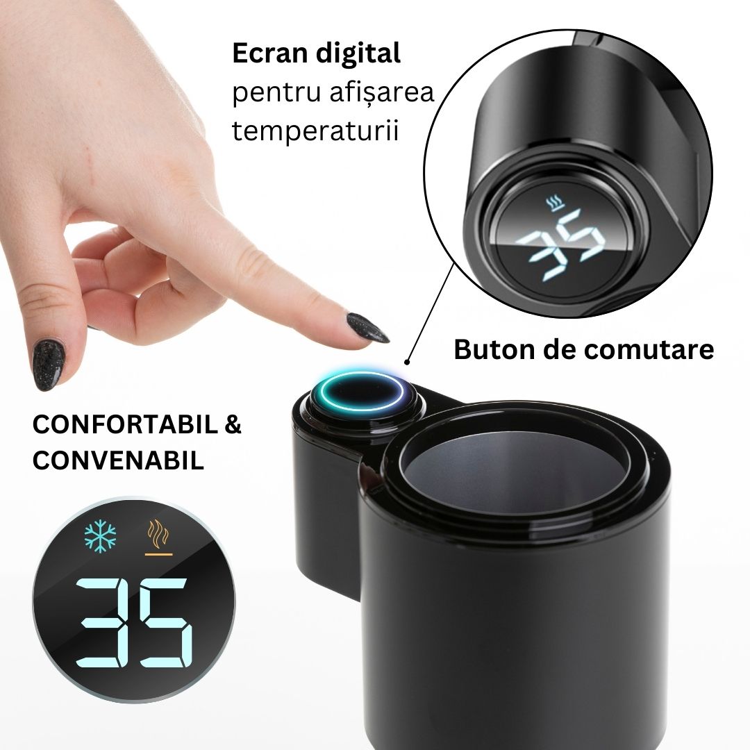 Cana inteligenta pentru racirea si incalzirea rapida a bauturilor in ...