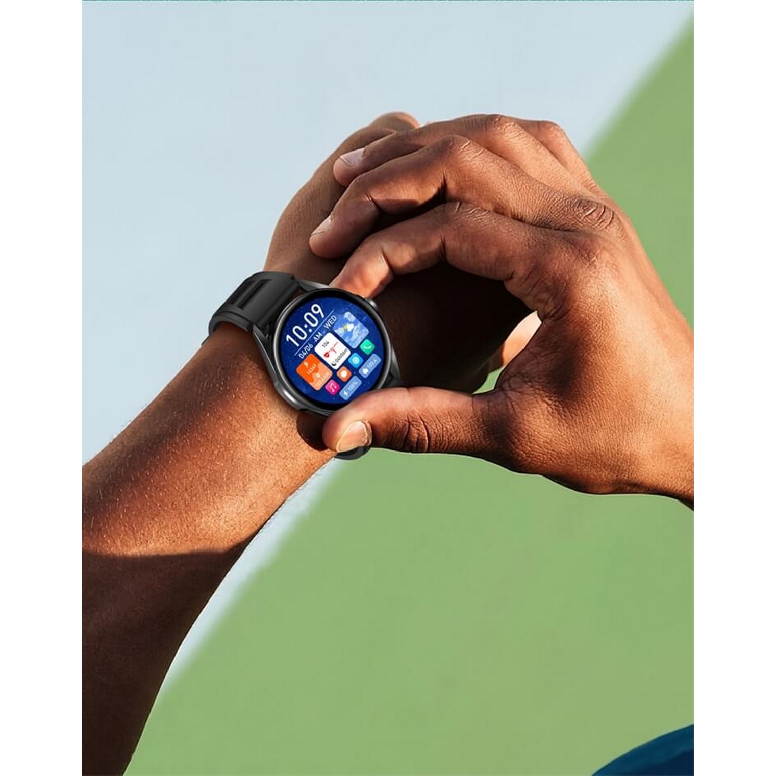 Ceas SmartWatch Delta Pro idealSTORE, Ecran Tactil AMOLED 1 "43 ...