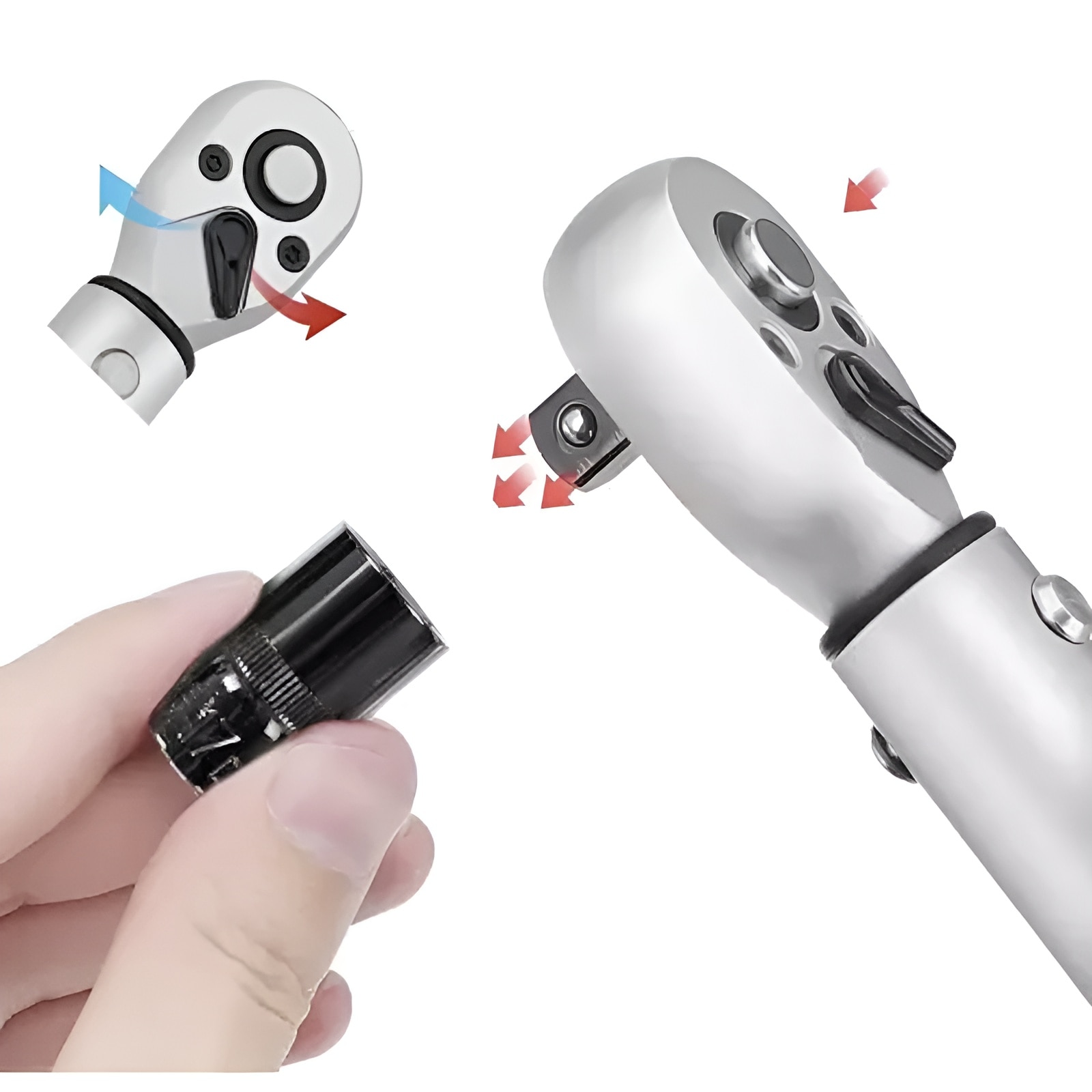 Cheie Dinamometrica mutifunctionala idealSTORE, Are o constructie ...