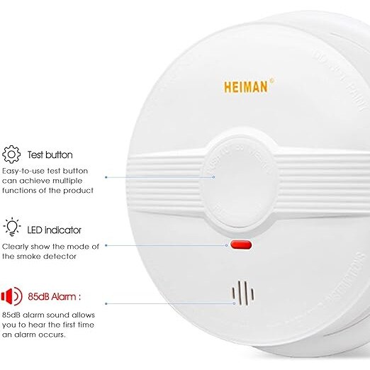 Detector de fum, Senzor fotoelectric - eMAG.ro