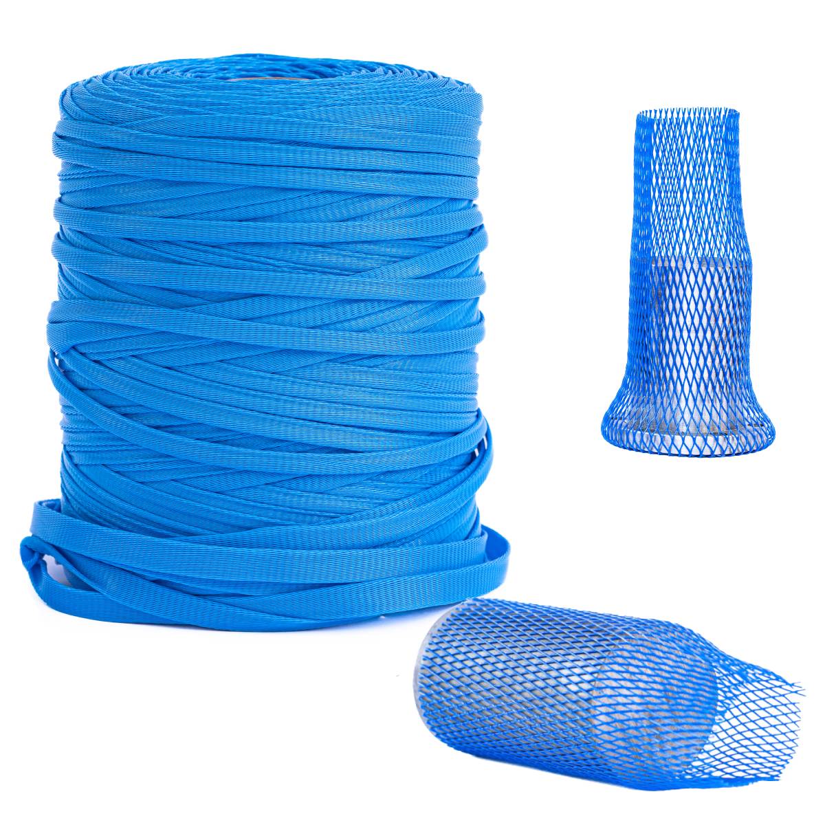 Manson Protectie, Tip Plasa, Diametru 15mm, Lungime 500m, Bleu - eMAG.ro