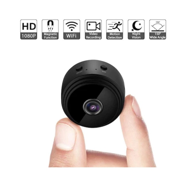 Mini Camera Spion, Dispozitiv pentru Spionaj cu Camera Video si ...