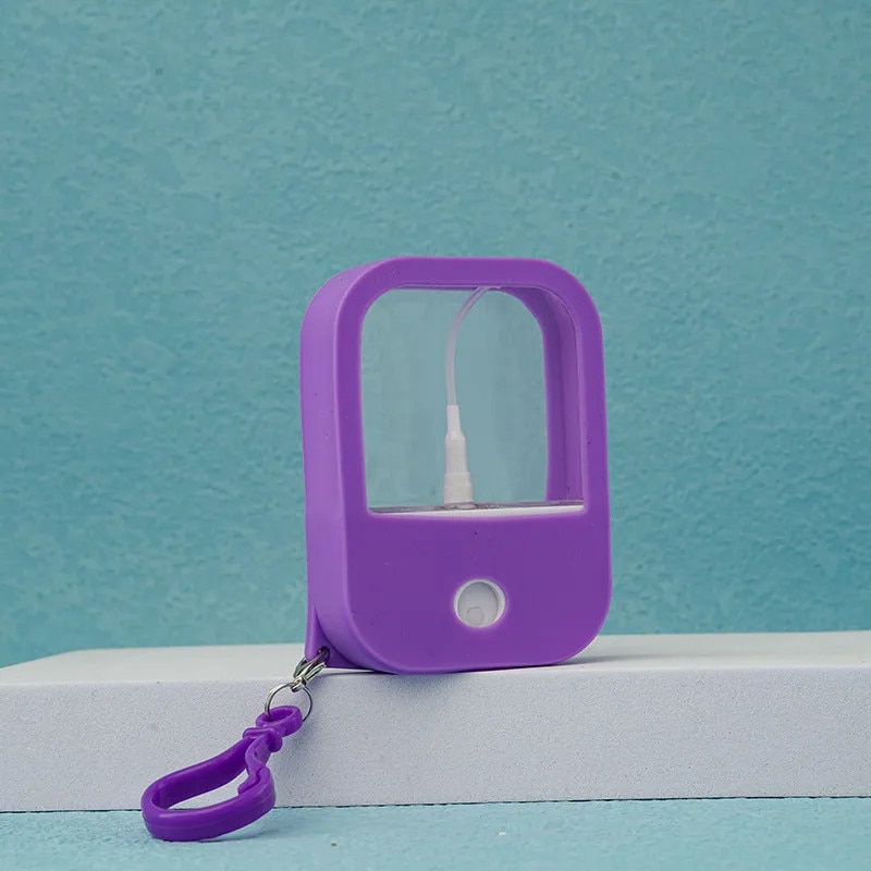 Flacon de parfum portabil reincarcabil de 30 ml cu capac din silicon ...