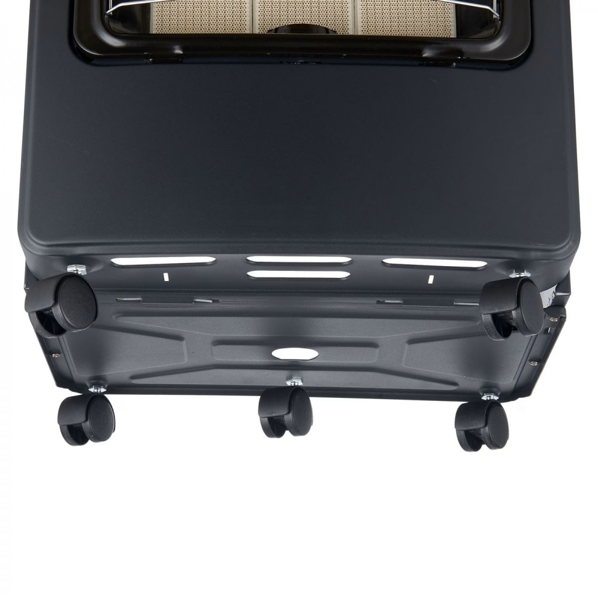 Soba metalica pe gaz GPL, cu roti, mobila, HB-1021, 3 trepte de putere ...