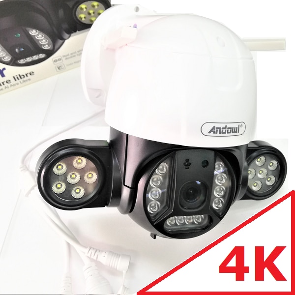 Camera Supraveghere Andowl Q-SX010, Full HD 4K, Wireless Smart Camera ...