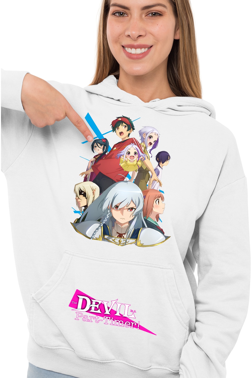 Hanorac Femei The Devil is a Part-Timer Sadao Maou Alas Ramus Emi Yusa ...