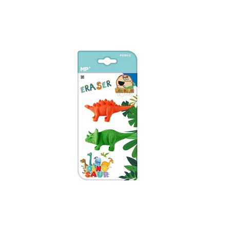 Set 2 radiere in forma de dinozaur - eMAG.ro