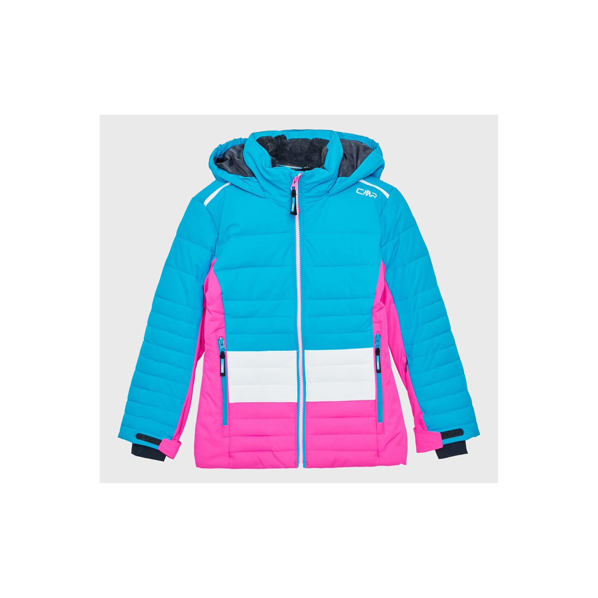 Geaca copii pentru ski, CMP, 0000301161349_140, Poliester, Albastru ...