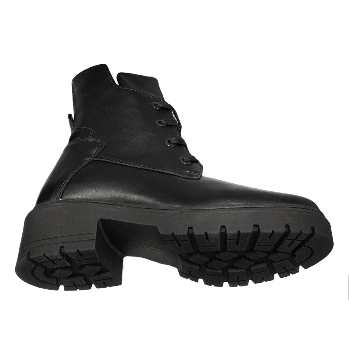 Bocanci dama din piele naturala cu vipusca inalta, negru, 36 - eMAG.ro