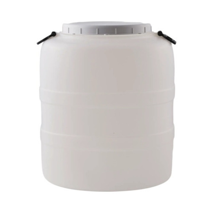 Butoi Cu Capac Prin Infiletare Si Maner Plastic 90 L - eMAG.ro