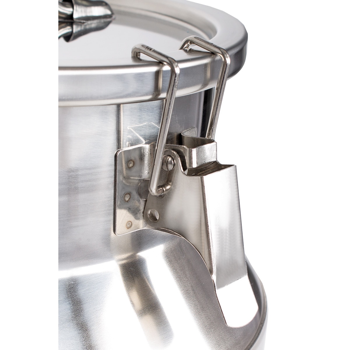 Bidon inox lapte, miere, ulei si alte produse alimentare cu capac ...