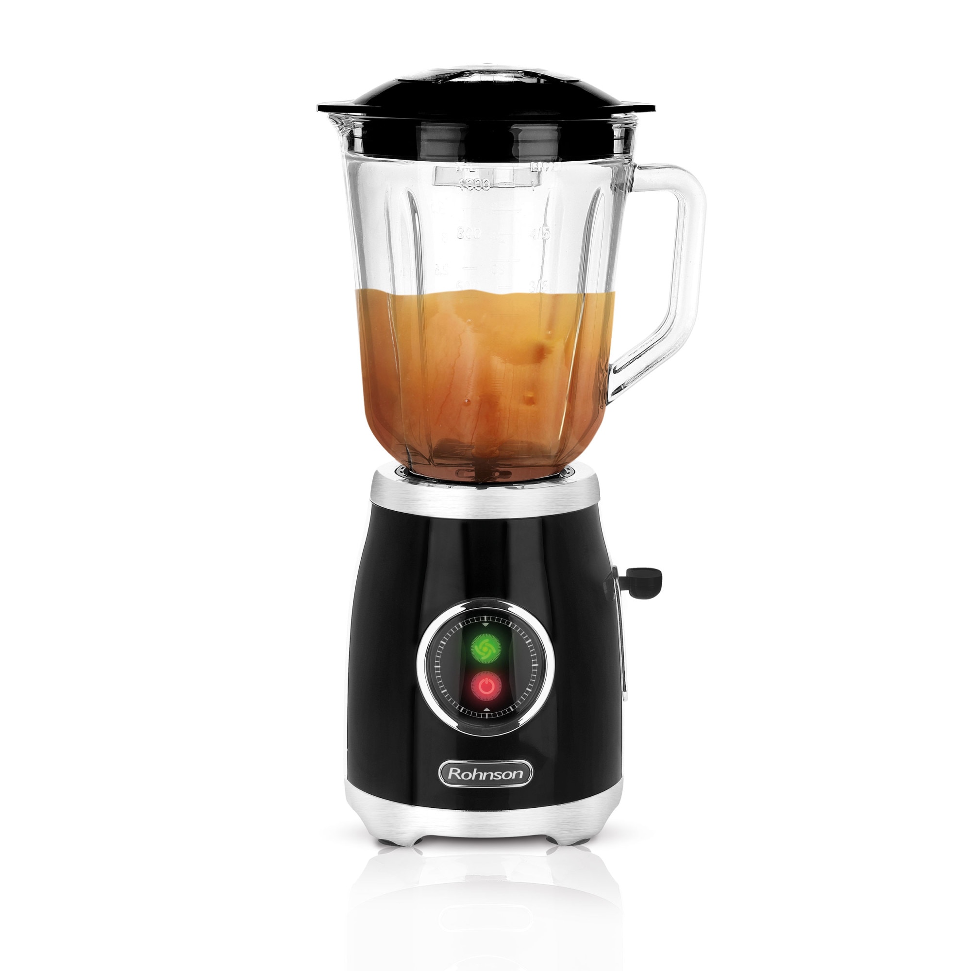 Blender de masa, Rohnson R5338, 700W, 21.000 - 23.000 rpm, cana sticla ...