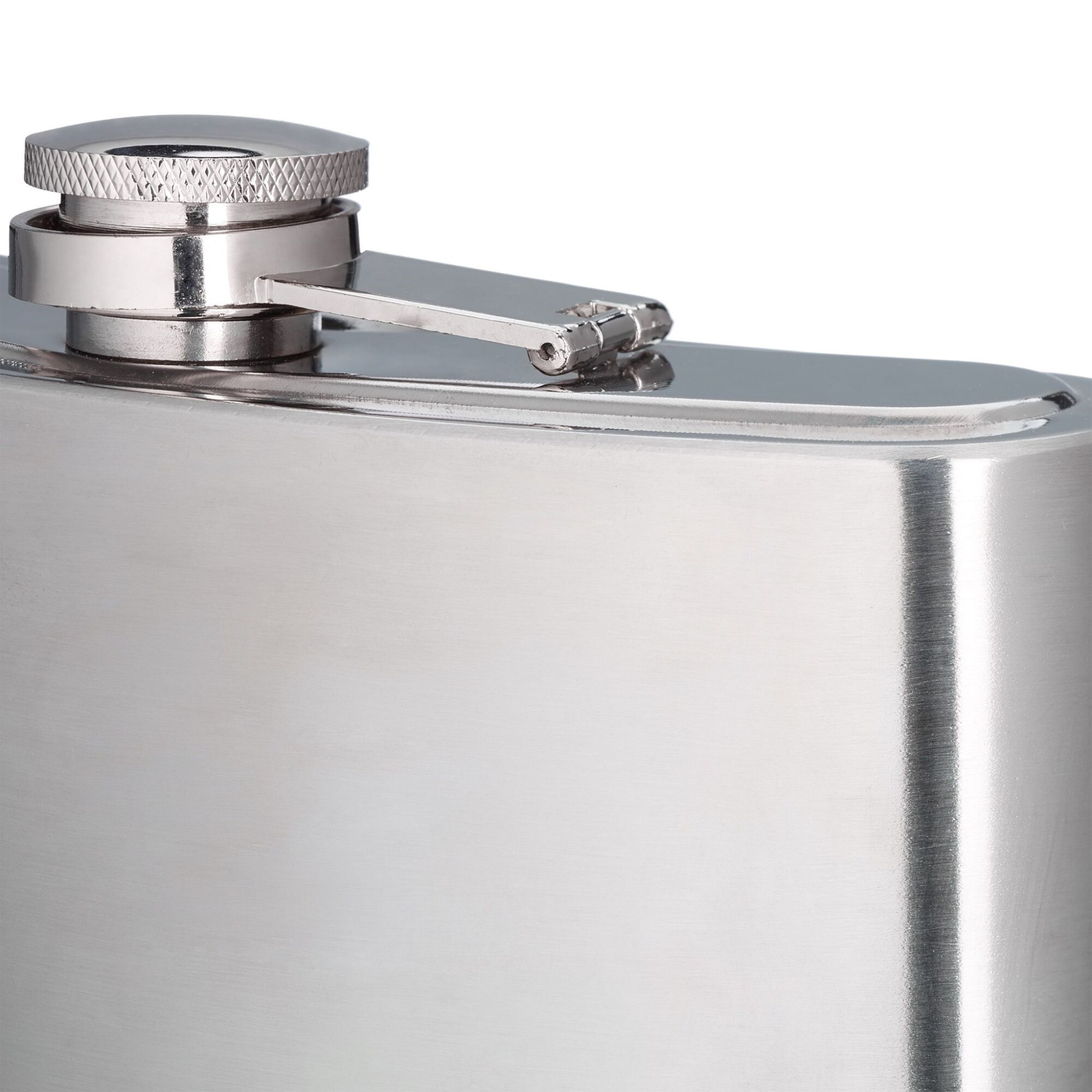 Plosca metalica XXL 1.8L, in design clasic de sticluta de buzunar, din ...