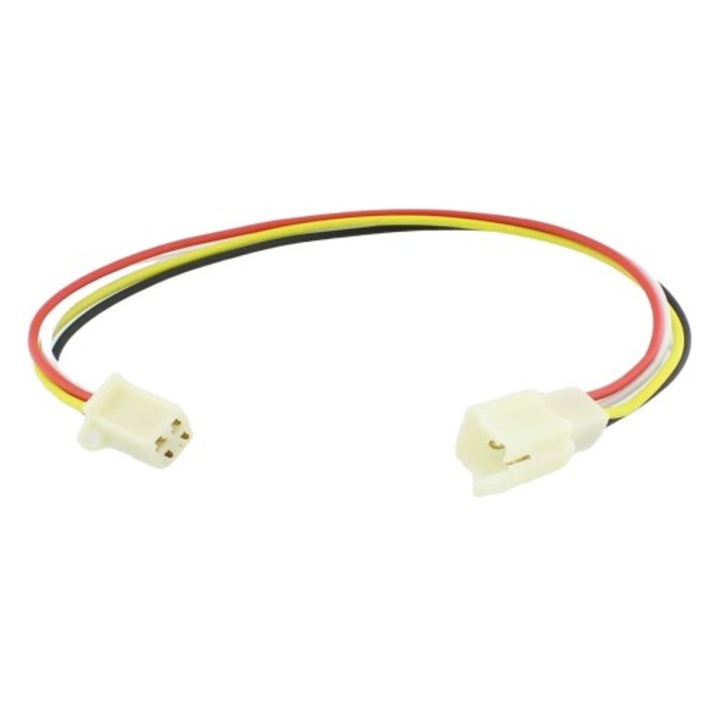 Cablu cu conector, 4 pini, 25cm, 196676 - eMAG.ro