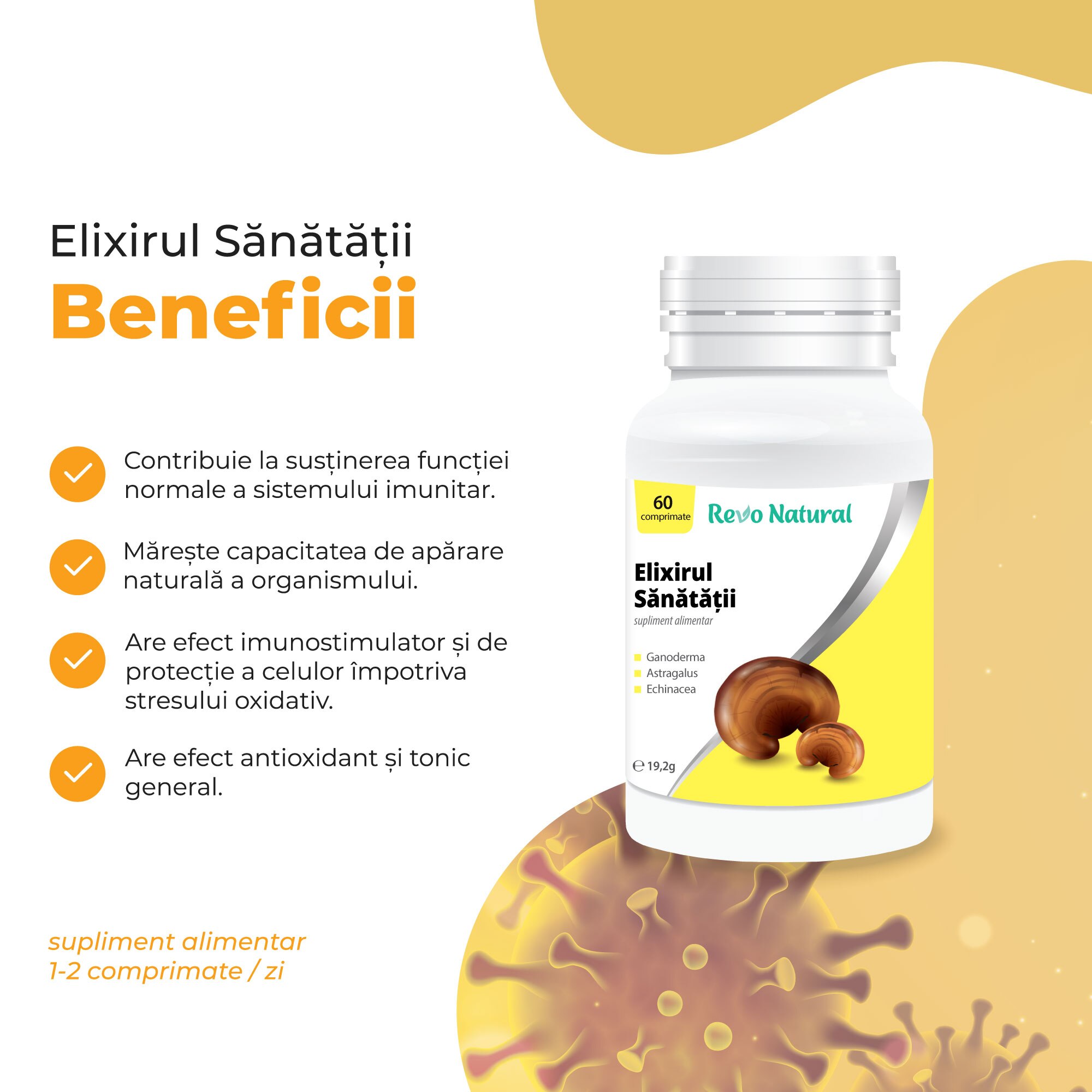 Supliment alimentar pentru intarirea sistemului imunitar, Elixirul ...