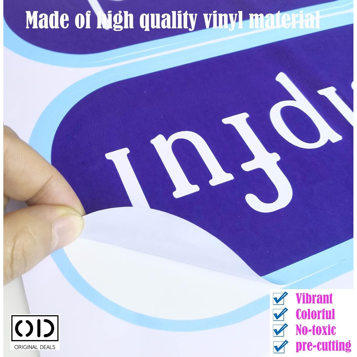 Sticker Autoadeziv Decorativ cu Mesaje Motivationale, pentru Camera ...