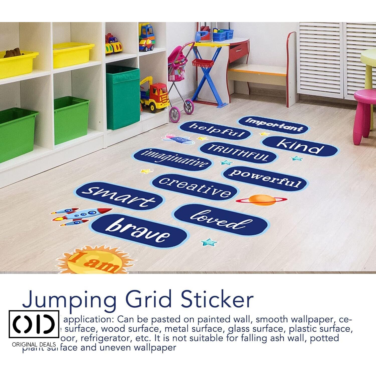 Sticker Autoadeziv Decorativ cu Mesaje Motivationale, pentru Camera ...