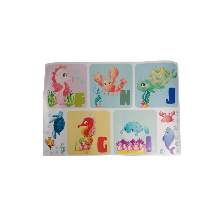 Sticker Autoadeziv Decorativ cu Pesti si Animale Marine, pentru Camera ...