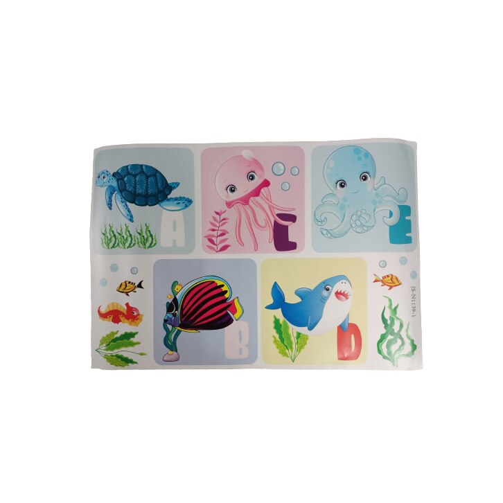 Sticker Autoadeziv Decorativ cu Pesti si Animale Marine, pentru Camera ...