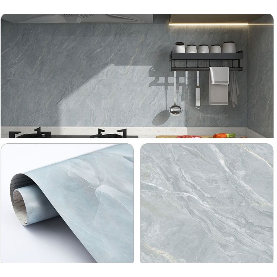 Folie Autocolanta pentru Bucatarie, Tip Sticker Autoadeziv pentru Blat ...