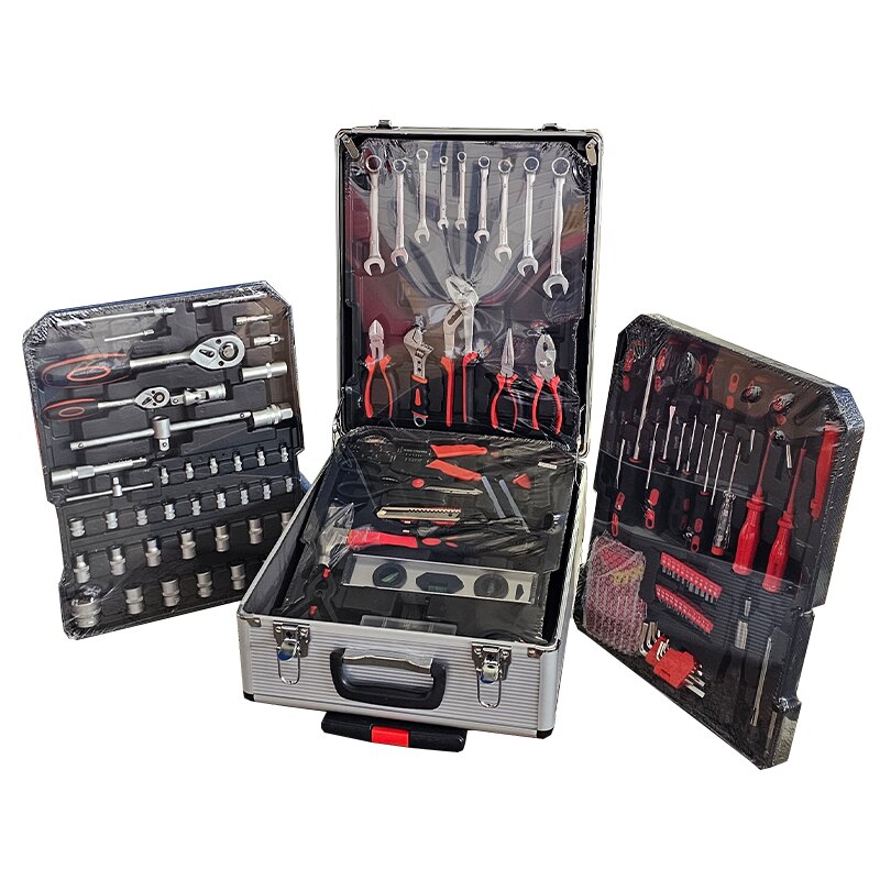 Trusa completa de scule, 187 piese, in valiza cu roti, Euro Quip - eMAG.ro