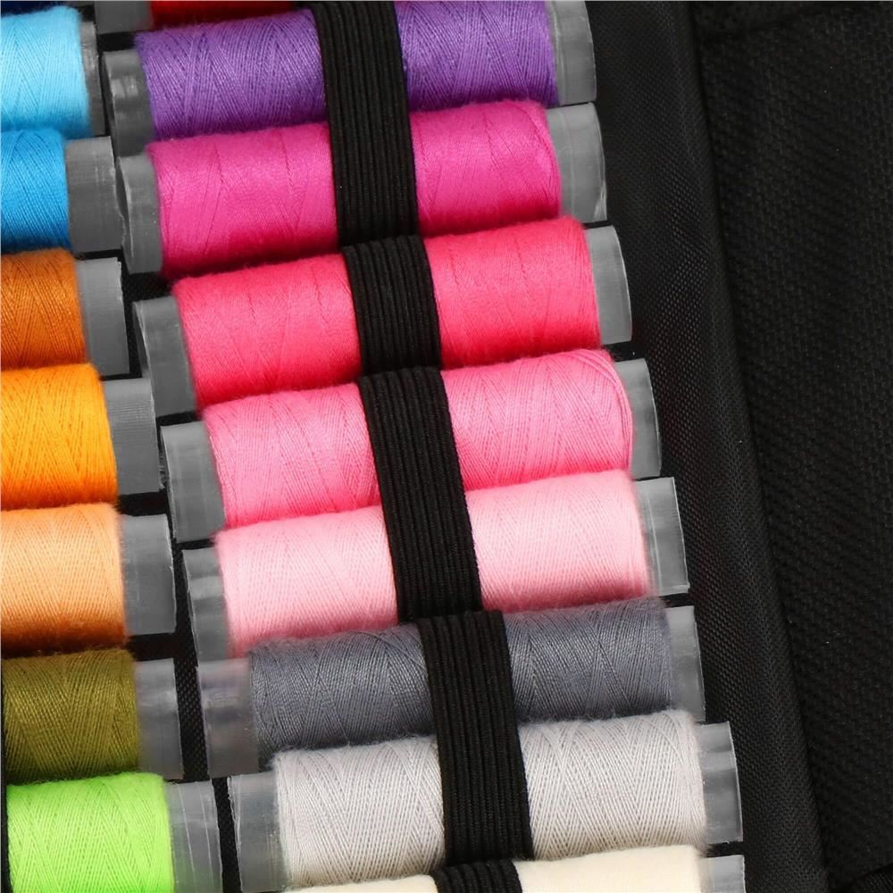 Trusa de croitorie, ace cusut, papiote multicolore, foarfeca si ...