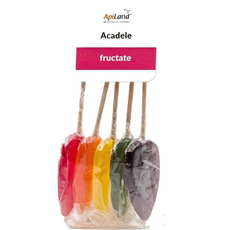 Acadele Fructate 5 bucati Apiland - eMAG.ro