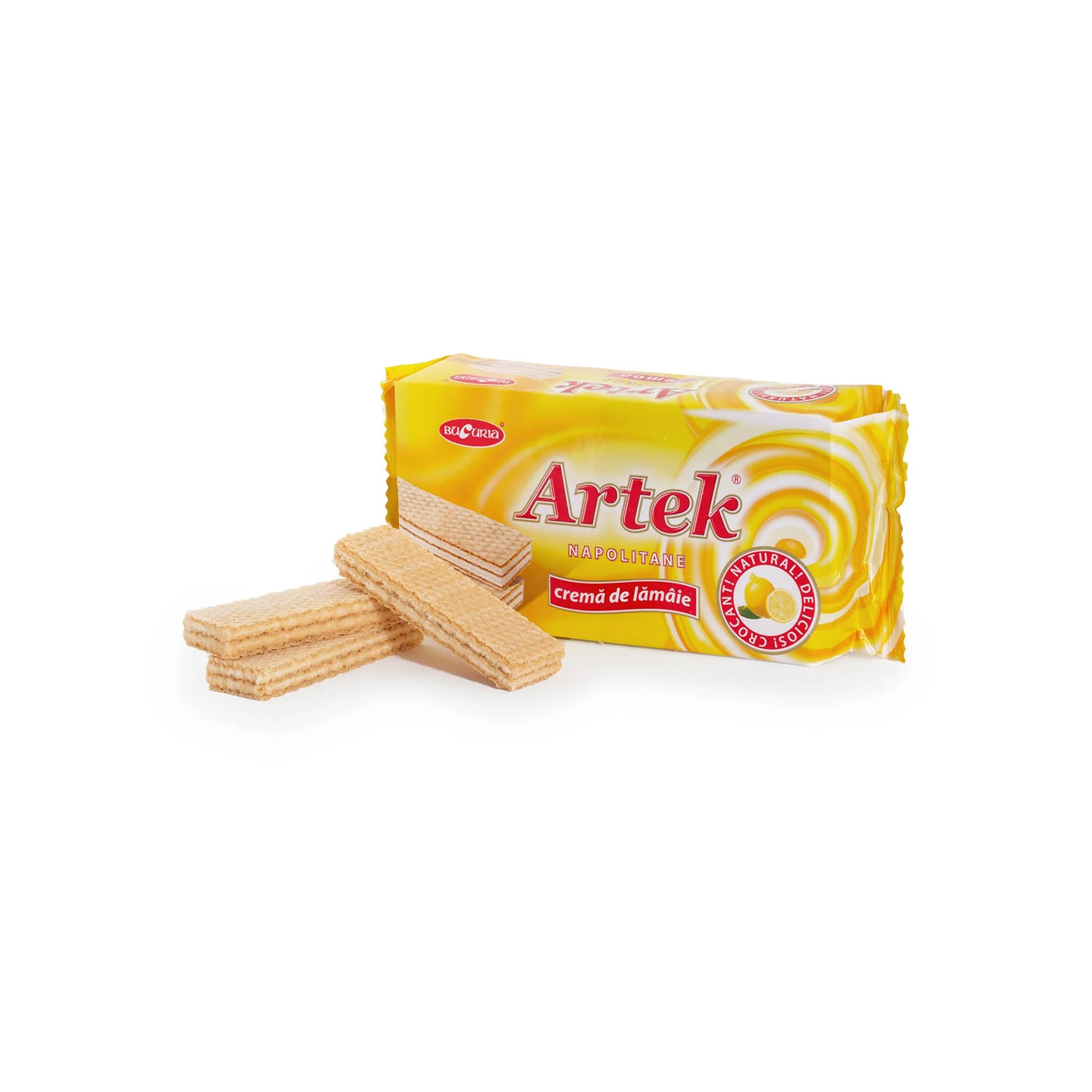 Napolitane BUCURIA -Artek cu crema de lamaie 160g - eMAG.ro