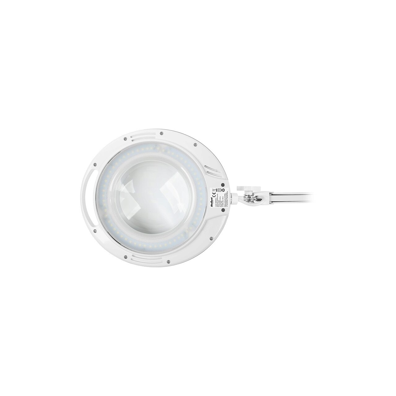 Lupa cu lampa led, 5x, diametru 5 inch, 10 W, 6500 K, prindere de masa ...
